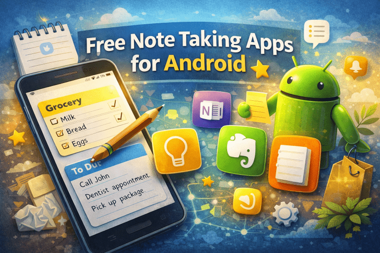 10 Best Free Note-Taking Apps for Android in 2026